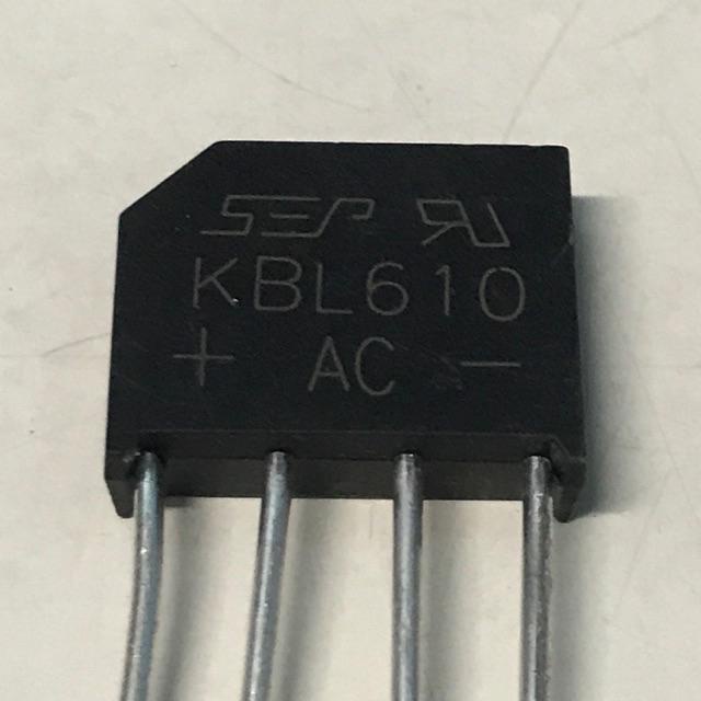 KBL406 KBL410 KBL608 KBL610 Fullwave Bridge Rectifier Diode | Shopee ...