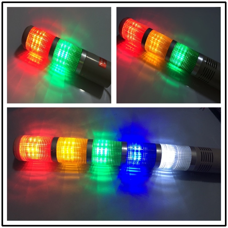 ร้านในไทย ไฟสัญญาณ LED Tower light LTA-205-3T LTA-205-3TJ 12v 24v 220v ...