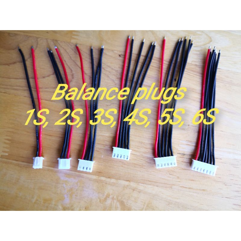 สายบาลานส์ ปลั๊ก JST XH 2.54mm 1-6S Lipo balance plug 10cm | Shopee ...