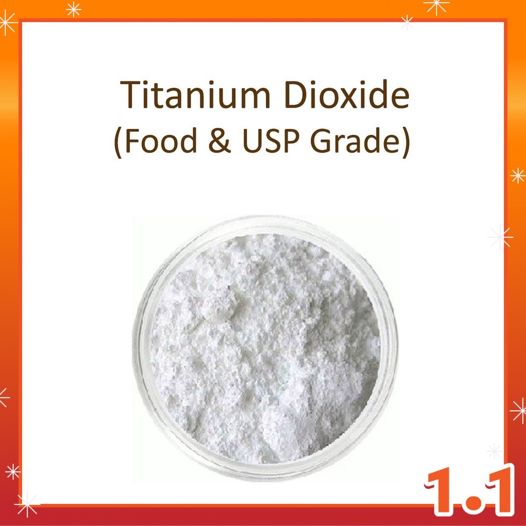 ไทเทเนียมไดออกไซด์ (Food & USP Grade) 100g | Shopee Thailand