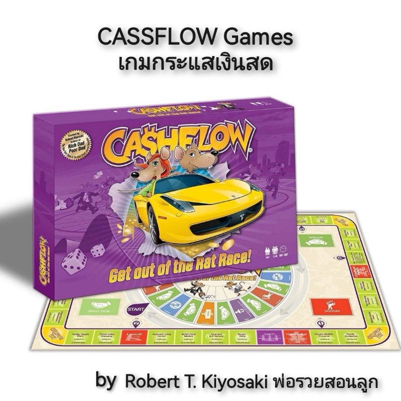 CASHFLOW Games เกมกระแสเงินสด | Shopee Thailand