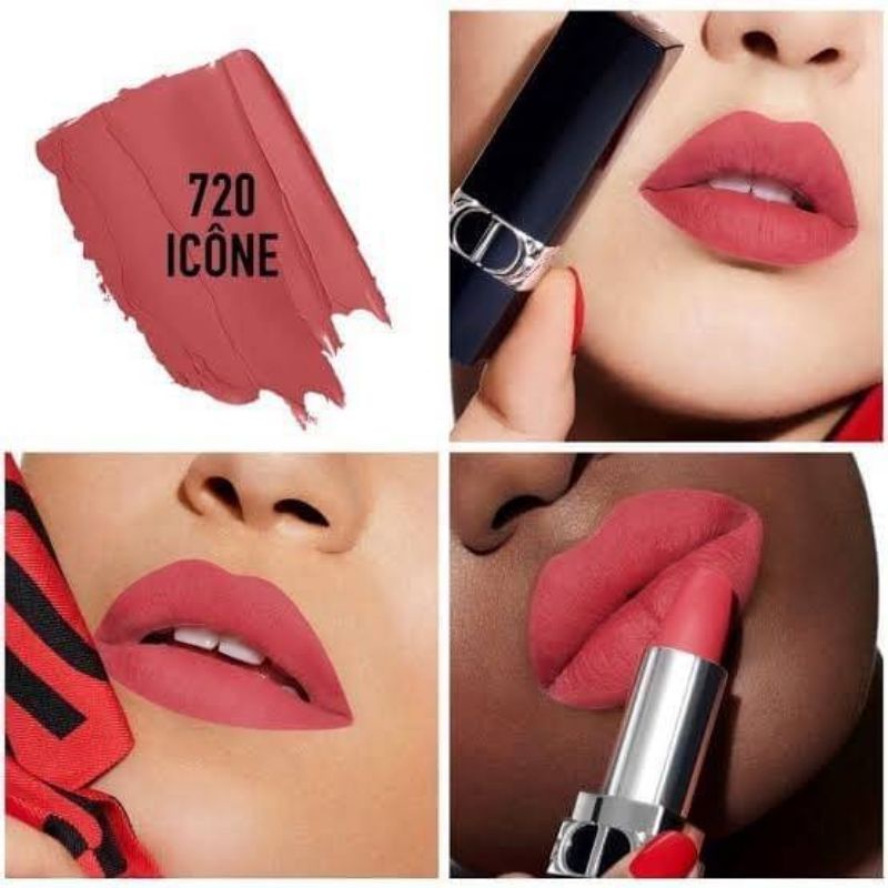 ลิปสติก Rouge Dior Forever - Transfer-Proof Lipstick - Ultra Pigmented ...