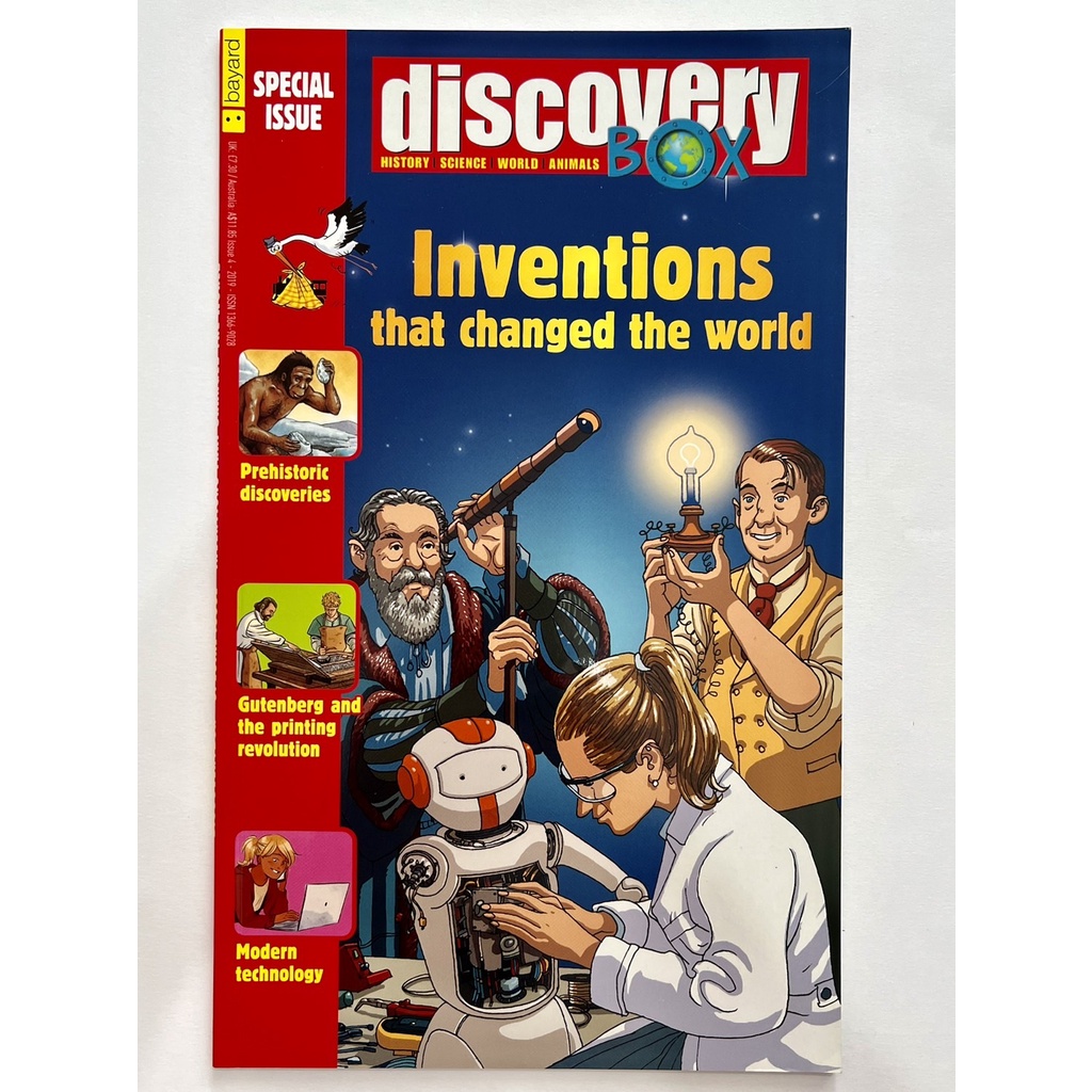 Discovery Box Inventions that changed the world | Shopee Thailand