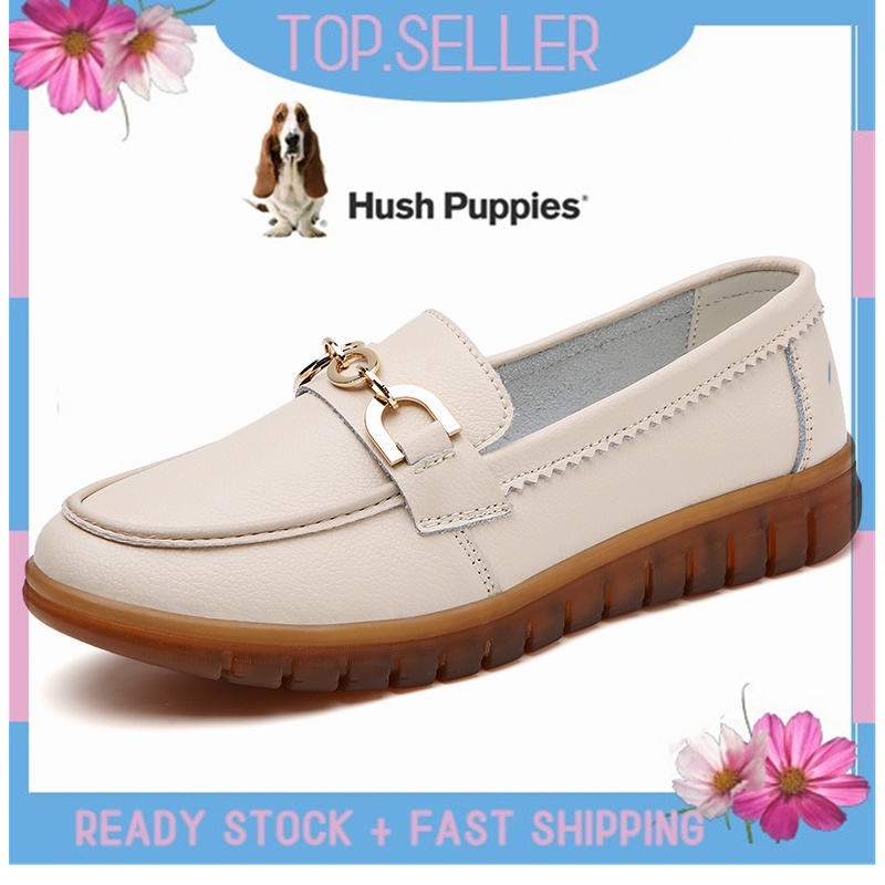Hush Puppies รองเท้าโลฟเฟอร์ ส้นแบน ขนาดใหญ่ สําหรับผู้หญิง ไซซ์ EU 40 ...