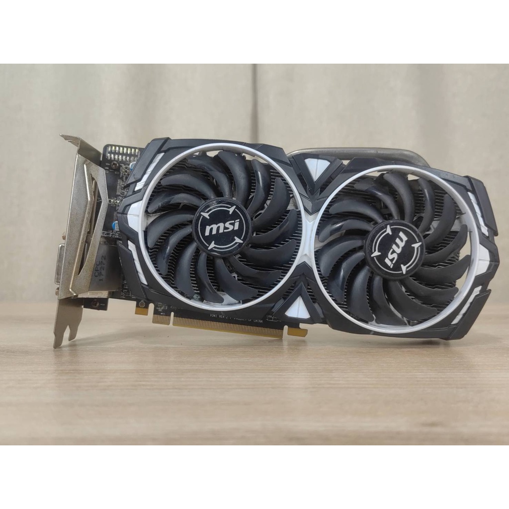 การ์ดจอ(graphic card) MSI ARMOR RADEON RX470 4GB DVI EDITION (ต่อไฟเพิ่ม 8 pin X 1 ) | Shopee ...