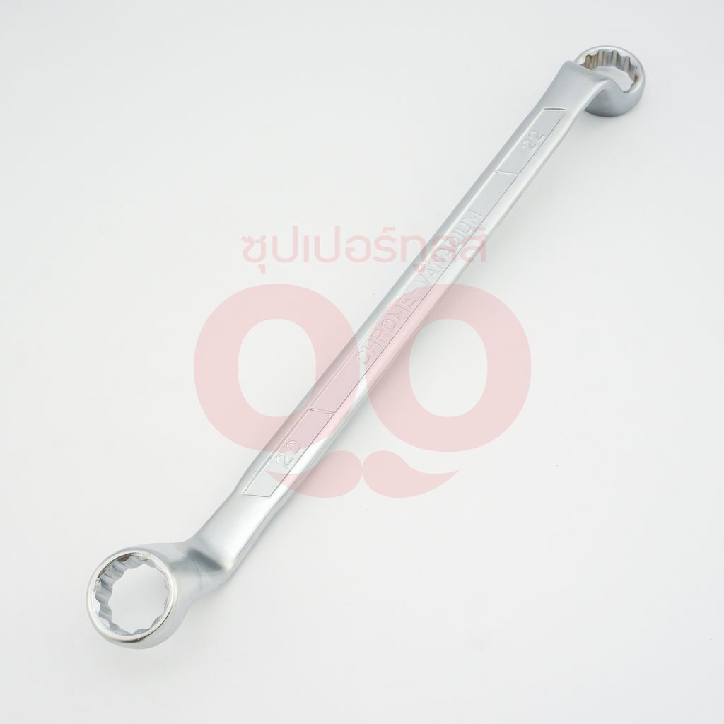 FORCE ประแจแหวน 75 องศา Off Ring Wrenches ขนาด 20x22-36x41 มม. วัสดุโครม-เวเนเดียม (CR-V ...