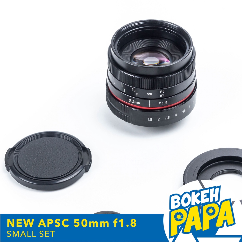 APSC 50mm F1.8 MK2 เลนส์มือหมุน เลนส์หน้าชัด หลังเบลอ เลนส์ละลาย ( 50 mm ) | Shopee Thailand