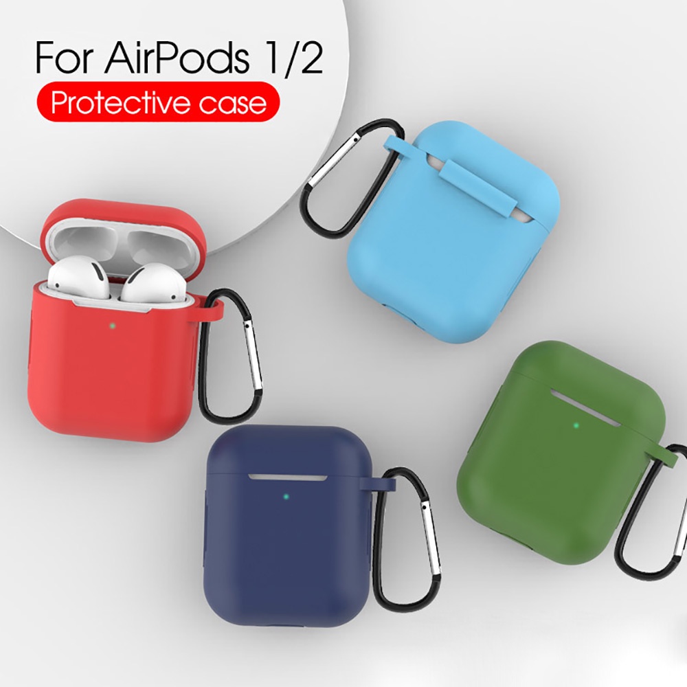 TPU เคสหูฟังบลูทูธไร้สายเคสหูฟัง For Airpods Case For Apple Airpods 2 ...