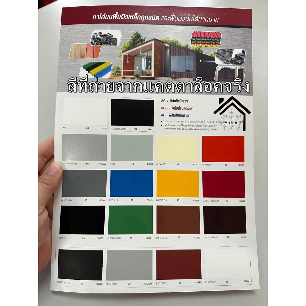 ทีโอเอ กลิปตั้น 2อิน1 TOA Glipton 2IN1 สีน้ำมันพร้อมรองพื้นกันสนิมในตัว ...