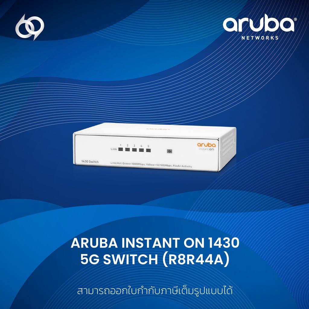 Aruba Instant On 1430 5G Switch (R8R44A) | Shopee Thailand