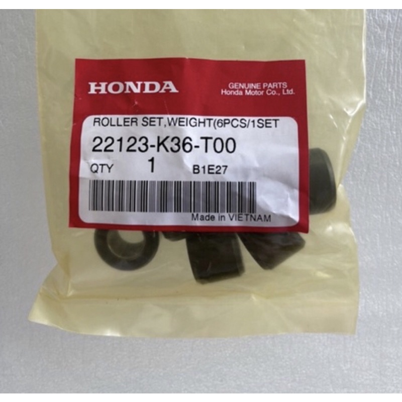 ชุดตุ้มน้ำหนัก Click 125i 150iเม็ดถ่วง แท้ศูนย์ Honda คลิก pcx150 ปี ...
