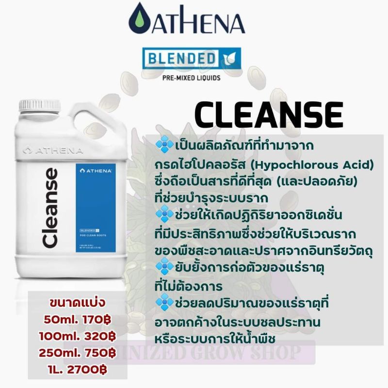 Cleanse ขนาดแบ่ง 1 ลิตร | Shopee Thailand