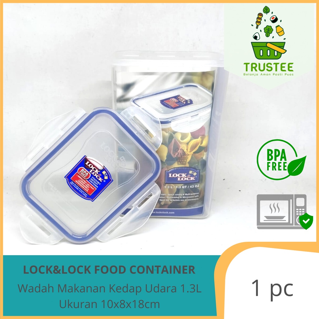 Lock & Lock กล่องใส่อาหาร 1.3 ลิตร Locknlock กล่องใส่อาหารสุญญากาศ ...