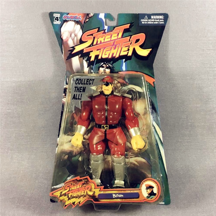 ♤⊙Jazwares Street Fighter 5 Street Fighter ตุ๊กตาทำมือขนาด 6 นิ้ว Haogui Long Ken Vega Sagat ...