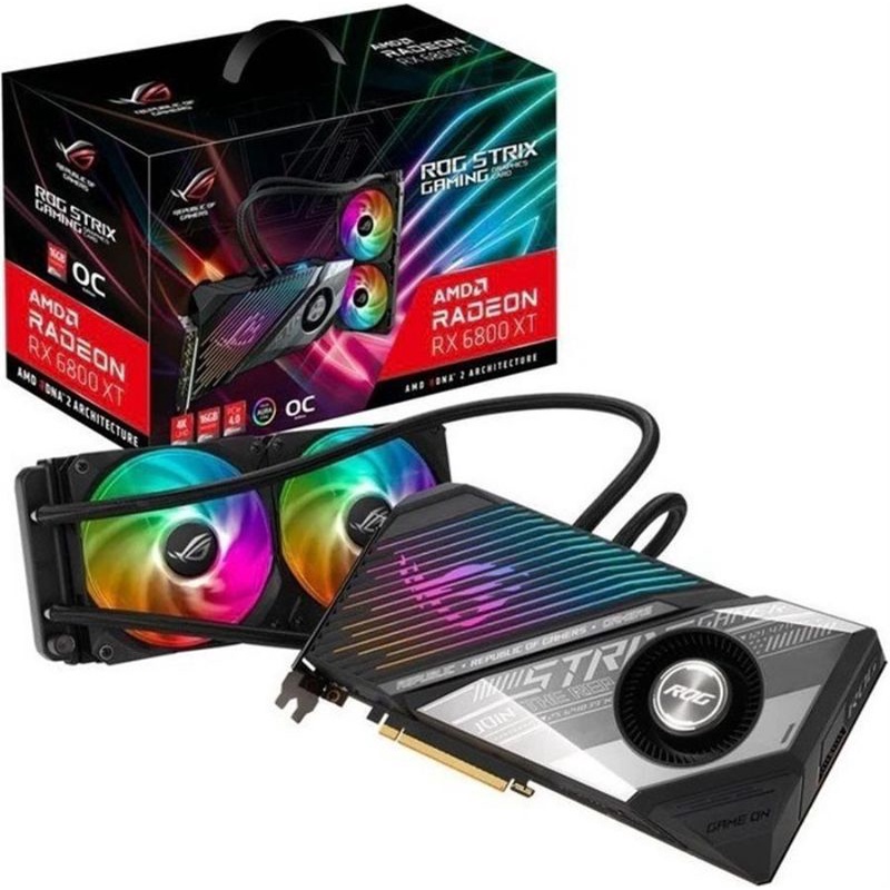 Asus Rog Strix LC Radeon RX 6800 XT OC 16GBมือสองประกันไทย | Shopee ...