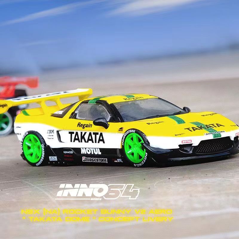 โมเดลรถยนต์ Inno 1: 64 Honda NSX (NA1) ROCKET BUNNY V2 ROCKET Rabbit ...