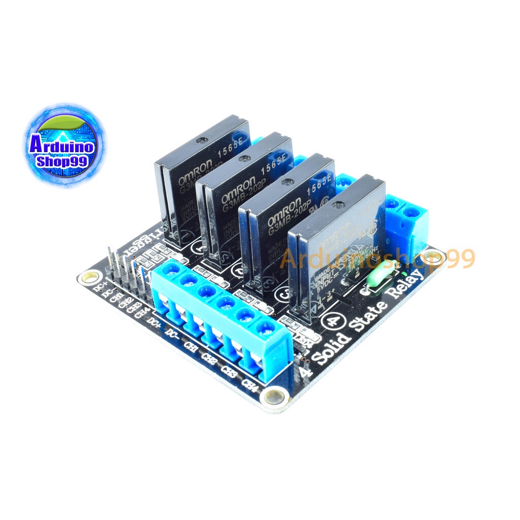 Relay 5V 4 Channel solid state relay module 250V 2A low level | Shopee ...