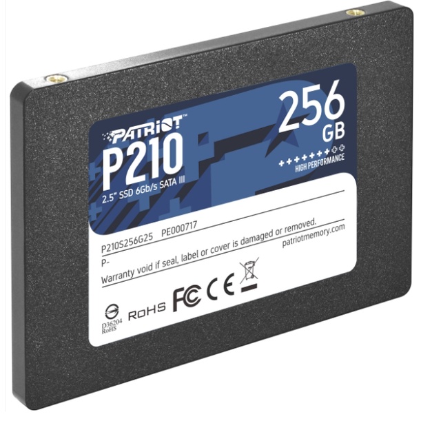 PATRIOT - P210S256G25_Patriot P210 SSD 256GB SATA 3 Internal Solid State Drive 2.5" | Shopee ...