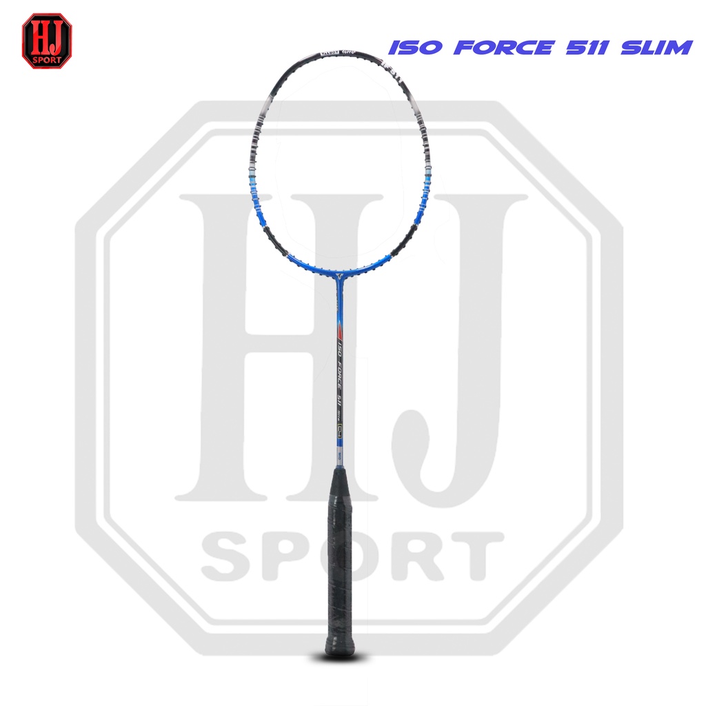 ไม้แบดมินตัน Talbot Torro Iso Force 511 ดั้งเดิม, กระเป๋าโบนัสและสาย ...