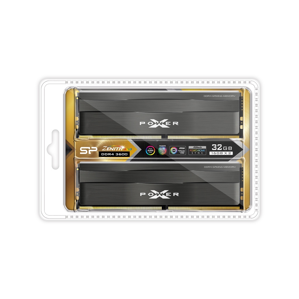Silicon Power RAM DDR4 PC Gaming รุ่น XPOWER Zenith RGB 8GB/16GB/32GB ...