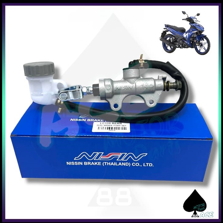 NISSIN YAMAHA LC Y15ZR ดิสก์เบรกหลัง MASTER PUMP มาตรฐาน LC135 5S 5 ...
