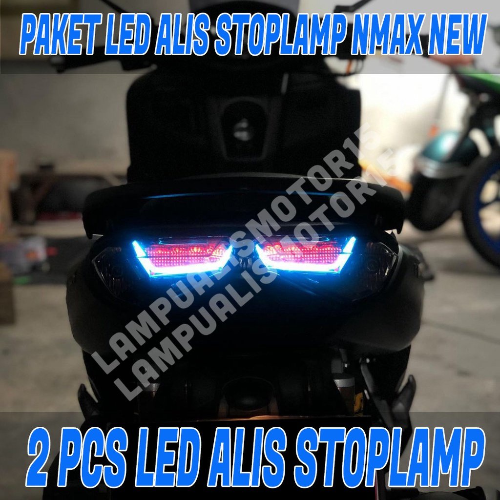 Led DRL NMAX EYEBROW LIGHTS PAIR OF NON SPOTS LED DRL ไฟคิ้วใหม่ทั้งหมด ...