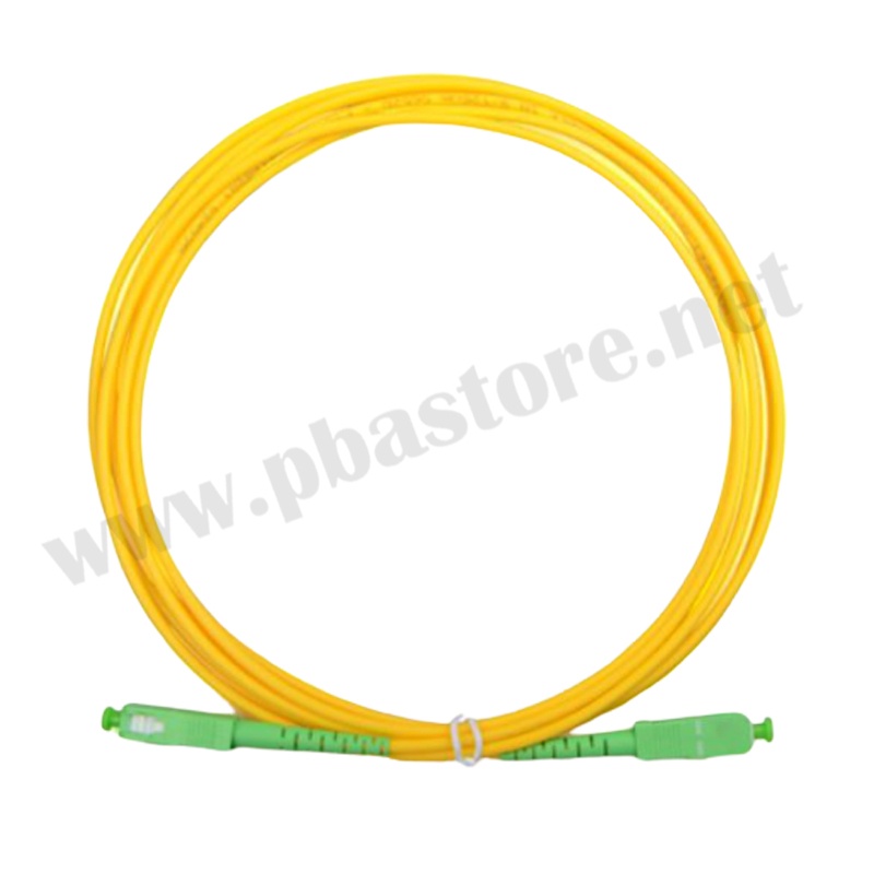 PATCH CORD FIBER 9/125 SC/APC-SC/APC SM-SX G657A1 2.0MM 3M | Shopee Thailand