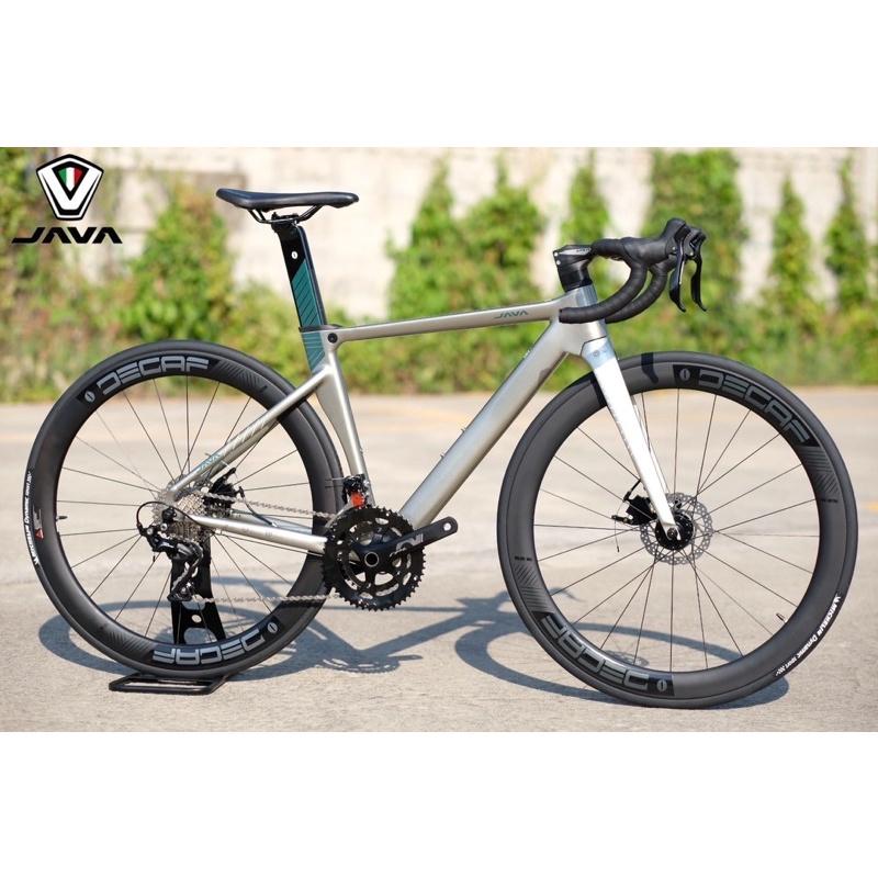 JAVA SILURO6 22sp เฟรมอลูลบรอยเชื่อม ล้อคาร์บอน Deca ตะเกียบคาร์บอน หลักอานคาร์บอน แฮนด์คาร์บอน ...