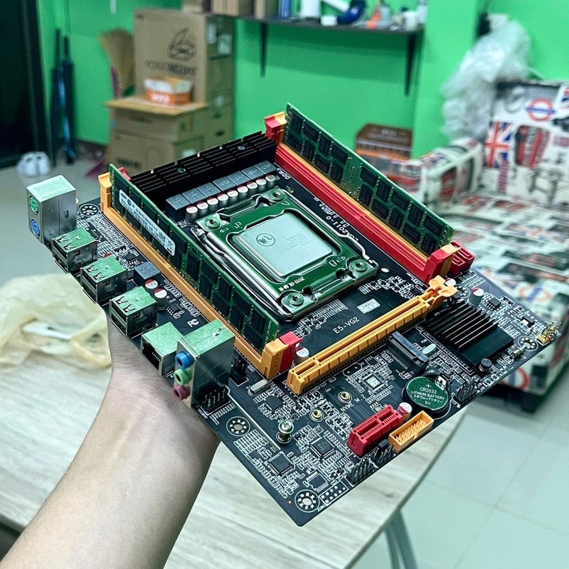 CPU+RAM+MB xeon x79 X79 ecc ram | Shopee Thailand