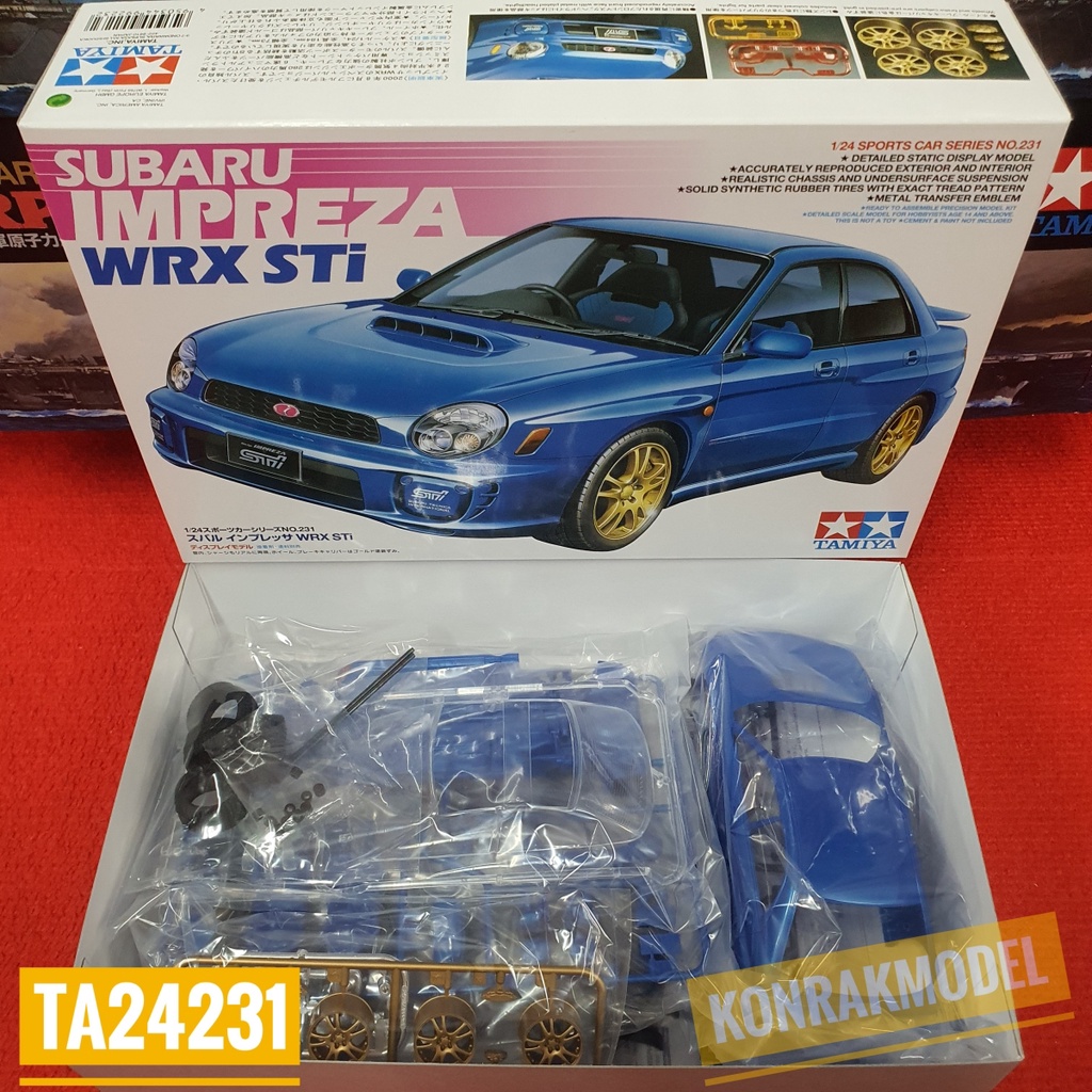 TAMIYA 24231 SUBURU IMPREZA WRX STI [1/24] | Shopee Thailand
