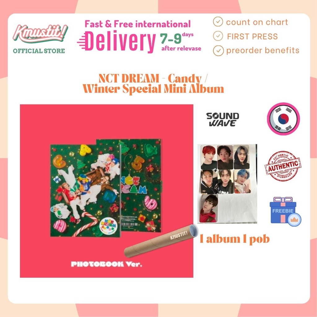 NCT DREAM Candy (photobook ver) , nctdream + soundwave pob KMUSTIT KPOP ...