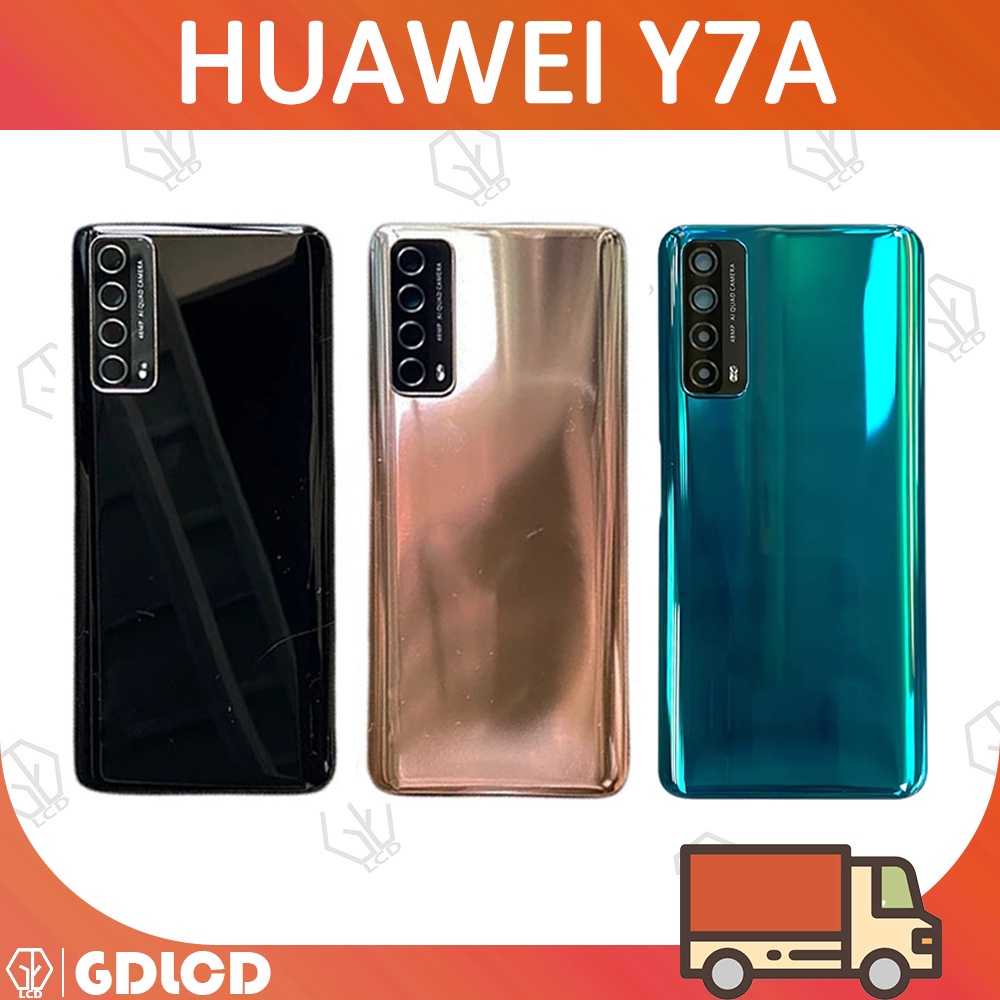 ฝาหลัง Huawei P Smart 2021 Y7A PPA-LX2 LX3 เคสแบตเตอรี่ด้านหลัง แบบ ...