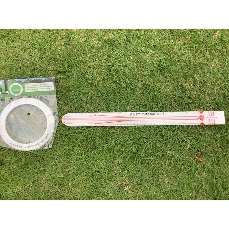 อุปกรณ์ฝึกซ้อมพัตต์ MAZEL Golf Putting Alignment Rail | Shopee Thailand