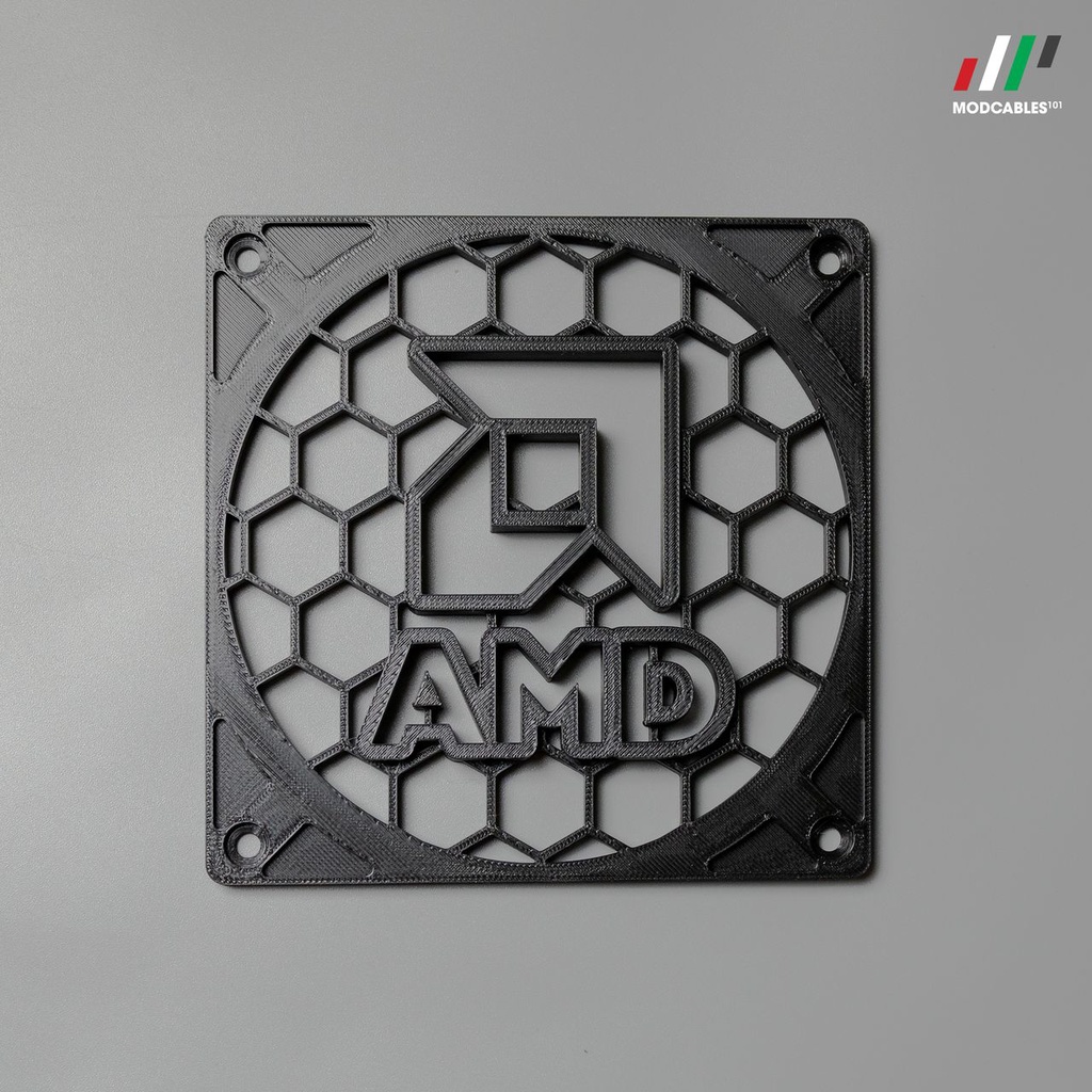 Custom PC Fan Grill Cover 120mm กรอบพัดลมคอมพิวเตอร์ขนาด 120mm พร้อมน ...