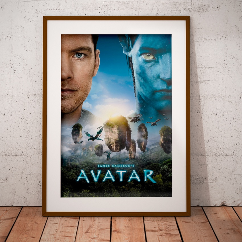 Avatar Poster (2009) โปสเตอร์ อวตาร by James Cameron / Sam Worthington ...