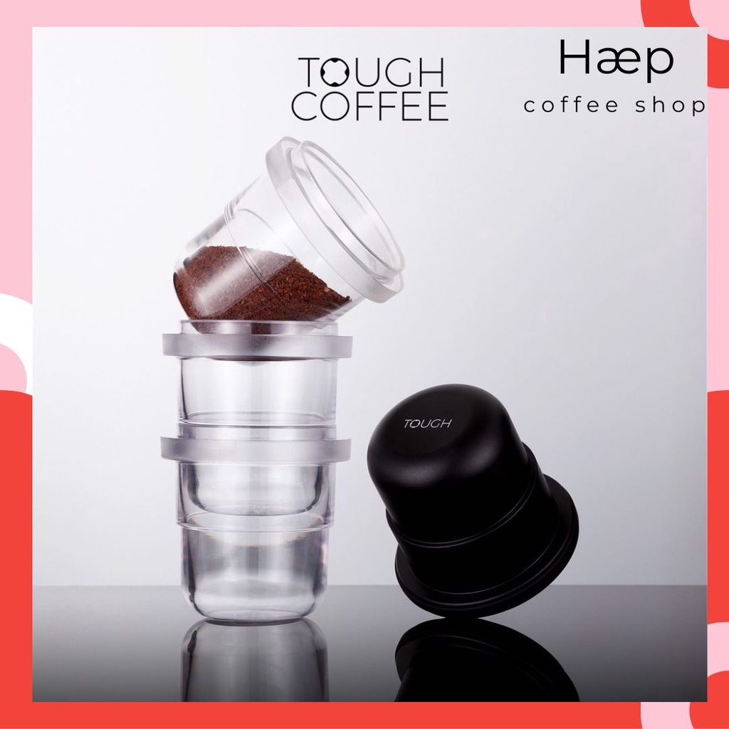 TOUGH COFFEE Dosing Cup ถ้วยโดส ตวงเมล็ดกาแฟ ถ้วยรองผงกาแฟ | Shopee ...