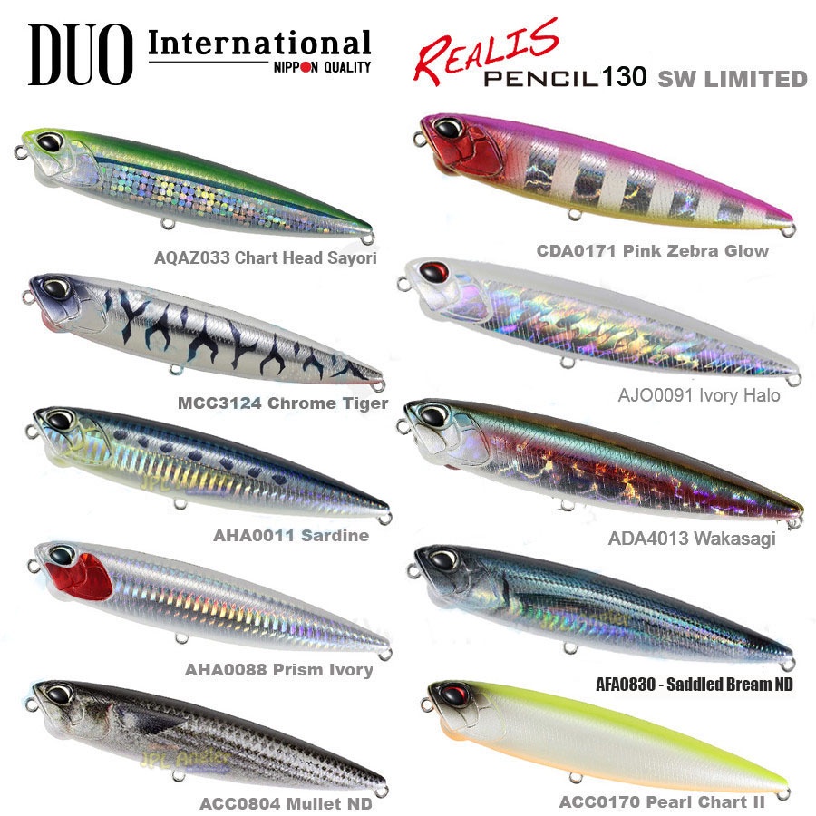 Duo Realis Pencil 130 ดูโอ้ เพนซิ่ว 13 เซน ผิวน้ำ Duo Pencil 130 ...