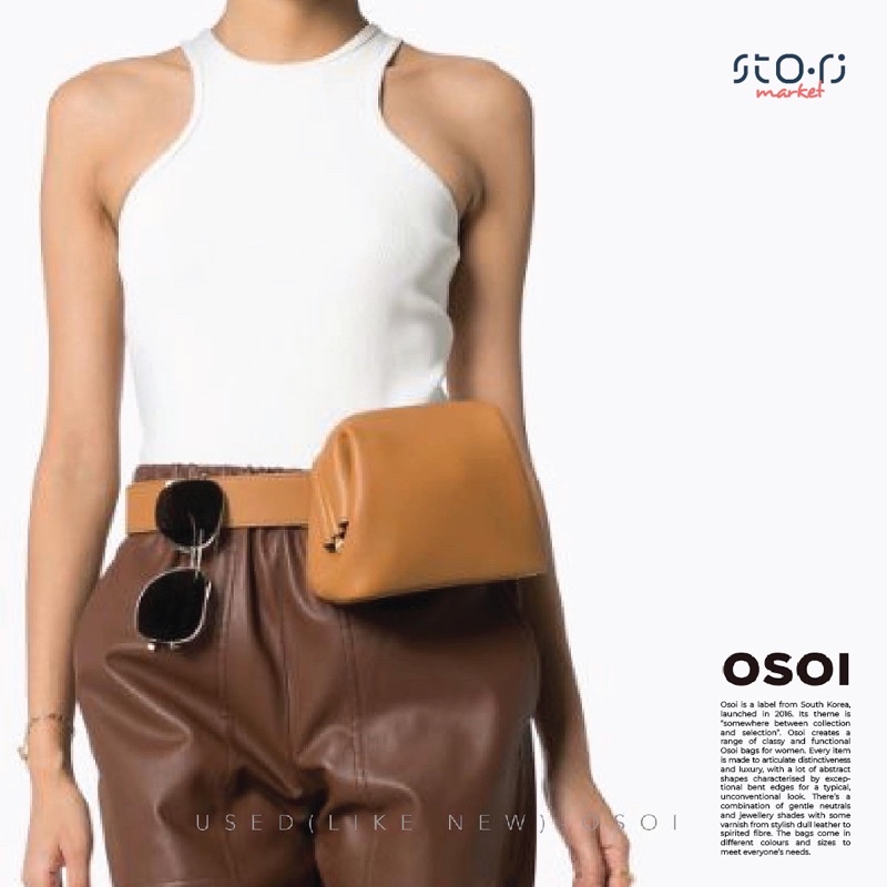 【USED】กระเป๋าแบรนด์เกาหลี OSOI | Shopee Thailand