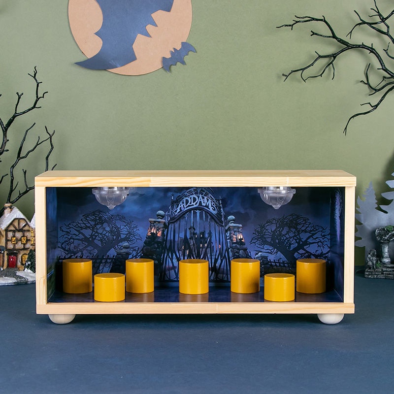 Free Shipping POPMART SKULLPANDA Adams series storage scene display ...