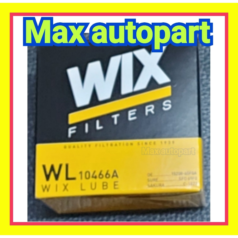 Wix WL10466A เดิมคือ WL7200 ไส้กรองน้ำมันเครื่อง 1 ลูก 10466 7200 ...