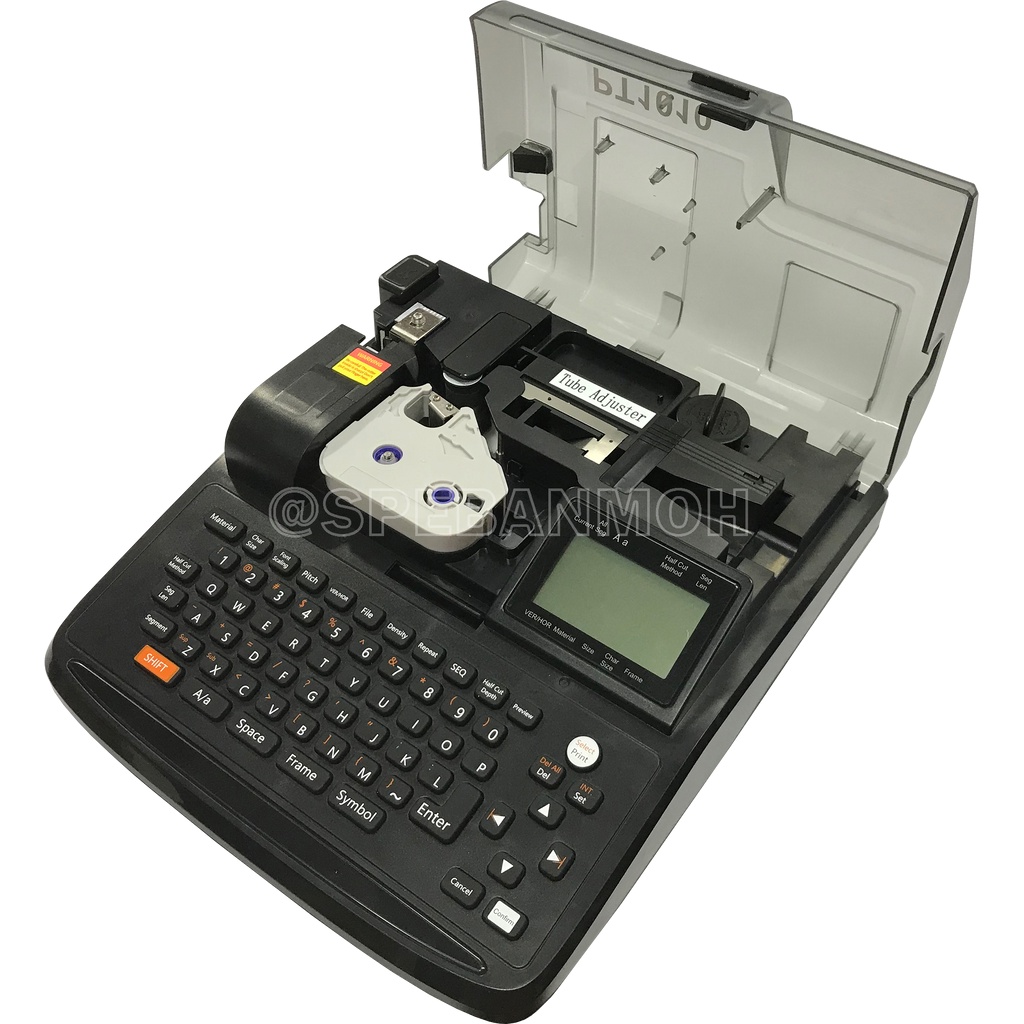 PT1010 เครื่องพิมพ์ปลอกสายไฟ PT-1010 เครื่องพิมพ์ท่อ Hot Mark สติกเกอร์ ...