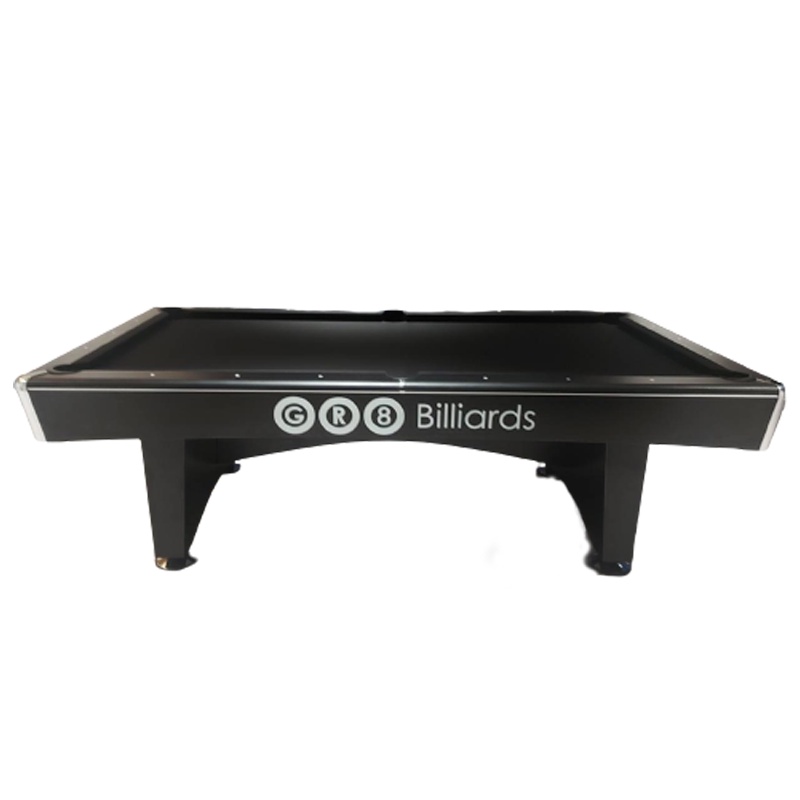 GR8 Billiards โต๊ะพูลขนาด 9 ฟุต รุ่น Gladiator Black Pool Table 9ft ...