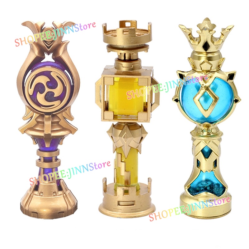 - Jn - GENSHIN IMPACT Geo Anemo Electro Gnosis คอสเพลย์ Morax Barbatos ...