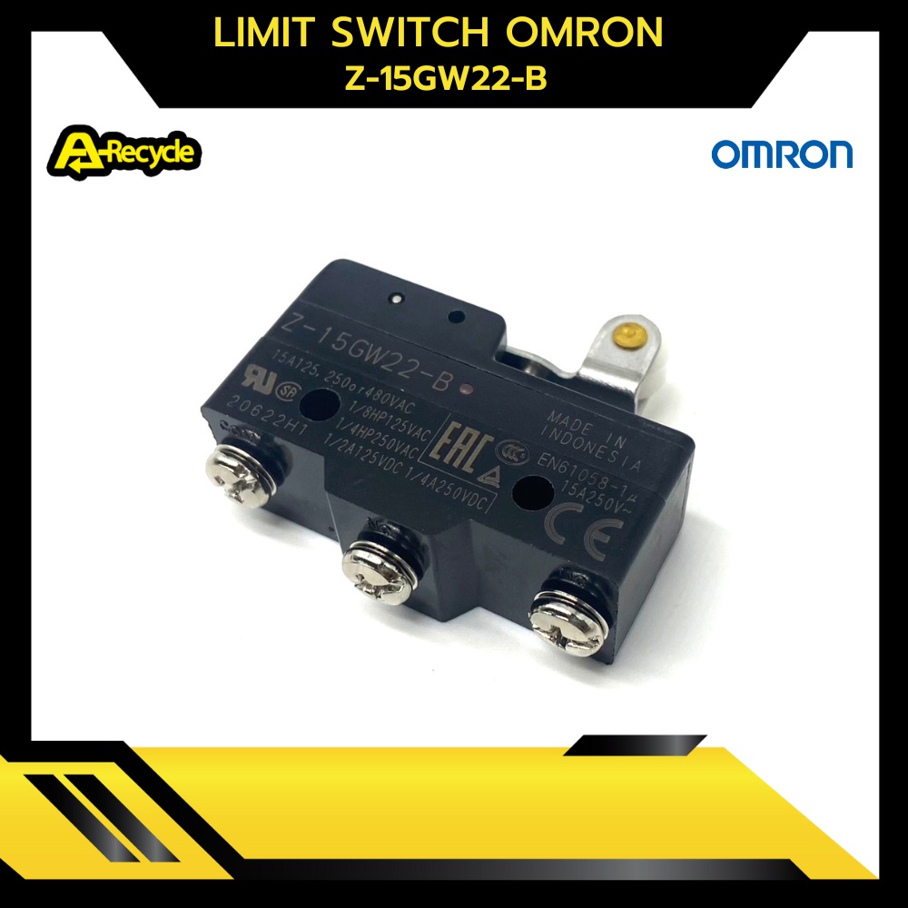 LIMIT SWITCH OMRON Z-15GW22-B | Shopee Thailand