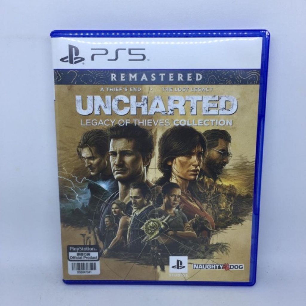 แผ่นเกม PS5 Uncharted Remastered Legacy of Thieves สําหรับสะสม | Shopee ...