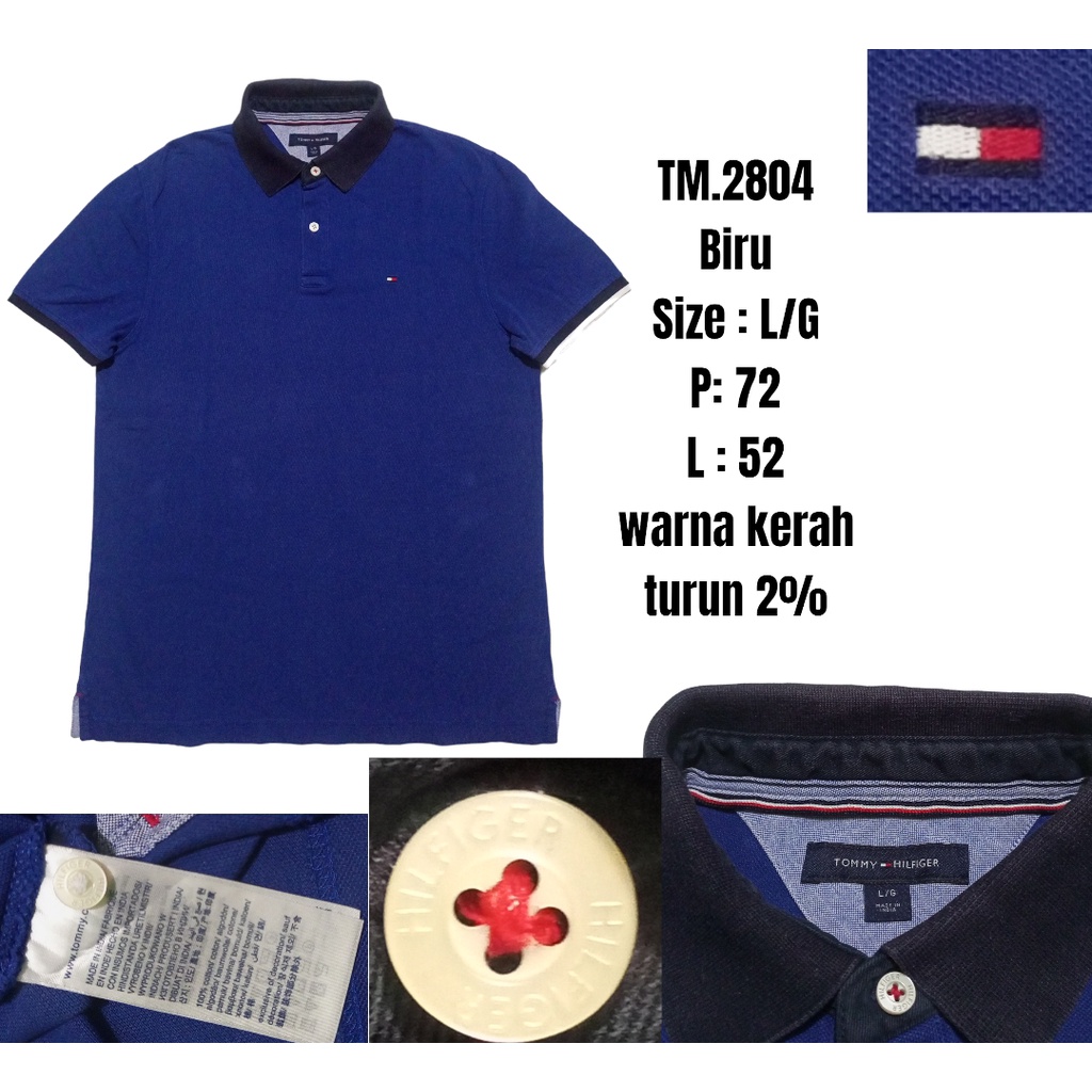 เสื้อโปโล Tommy hilfiger | Shopee Thailand