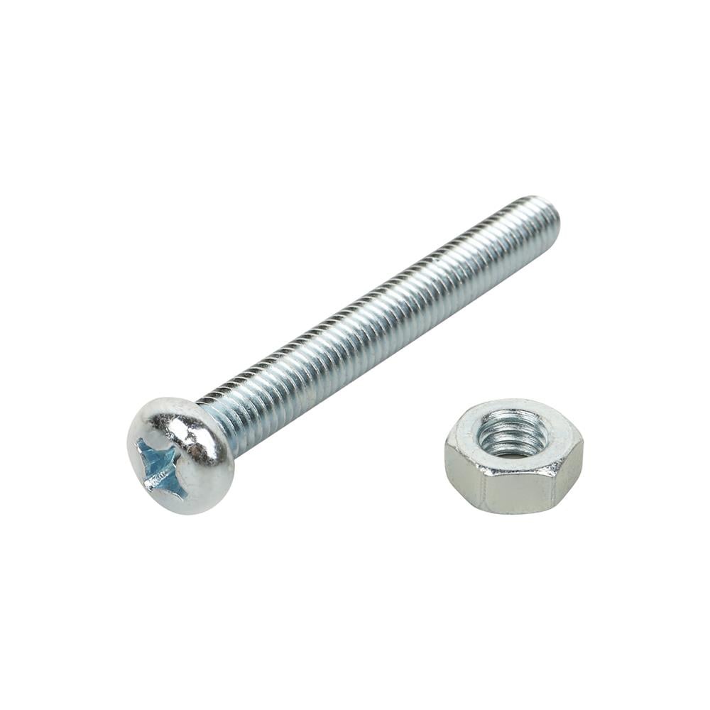 MACHINE สกรูเกลียวมิลน็อต JP DEXZON 6X50 มม. 25 ตัวMACHINE SCREW WITH NUT JP DEXZON 6X50MM 25PCS ...