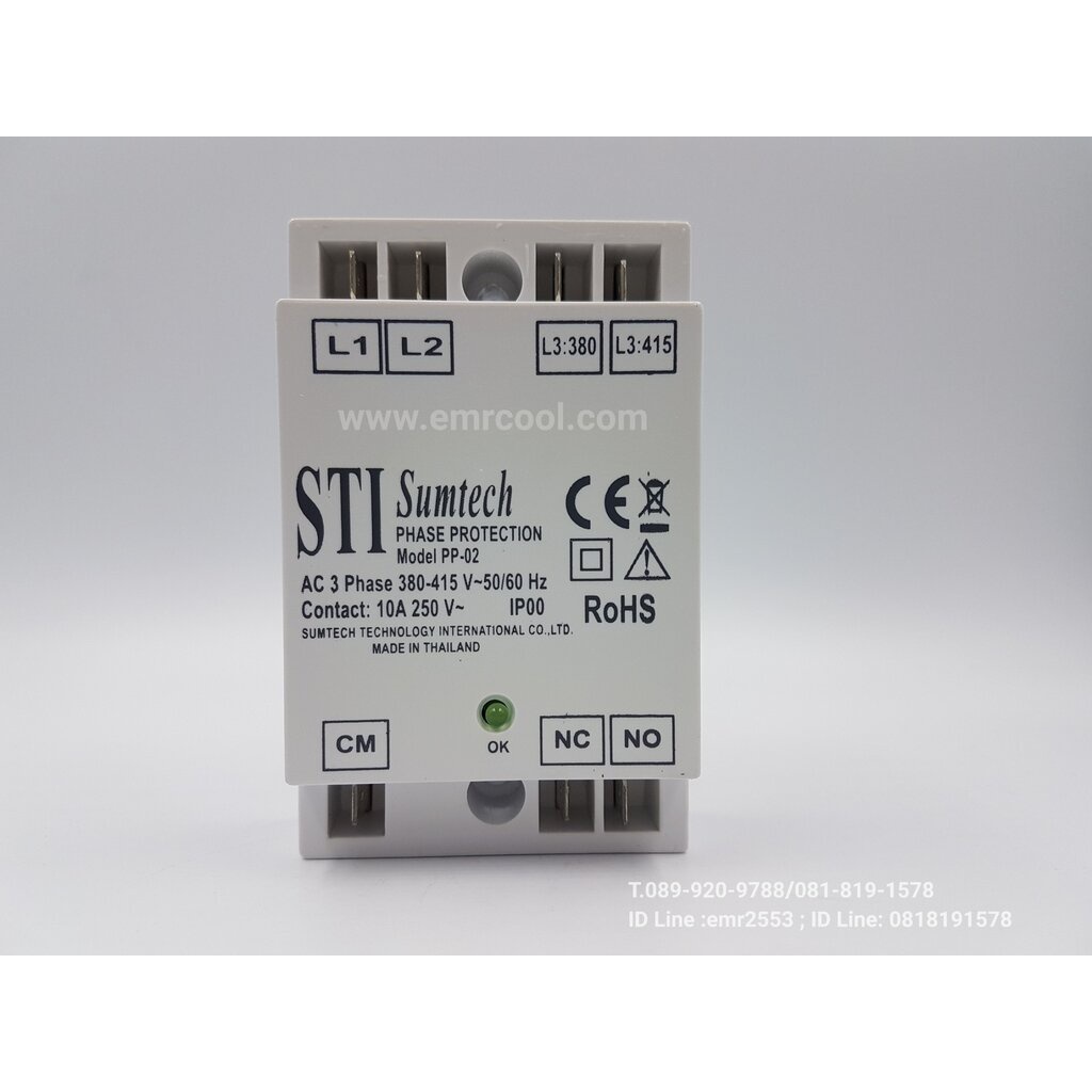 SUMTECH PHASE PROTECTION PP-02 | Shopee Thailand