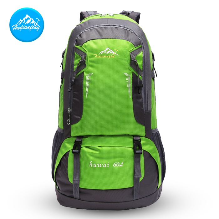 NL26 กระเป๋าเป้เดินทาง 60 ลิตร ใบใหญ่ เป้สะพายหลัง backpack เป้เดินป่า เนื้อผ้าไนลอนกันน้ำ ตัว ...
