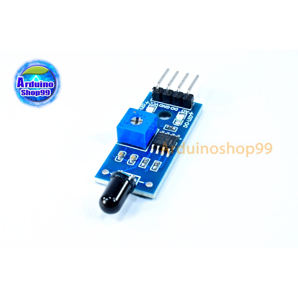 Flame sensor module 4-pin | Shopee Thailand